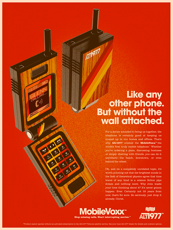 What if Today’s Gadgets Been Made in the 70s? | Amusing Planet